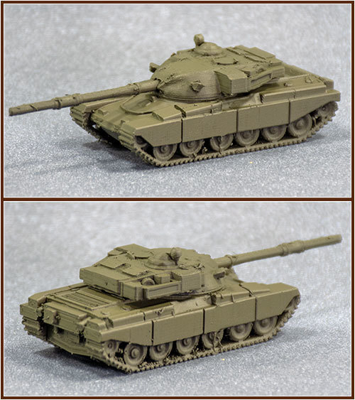 免费 STL 文件 Chieftain Mk.5 (1:150) 🪖 ・可下载对象和 3D 打印・Cults