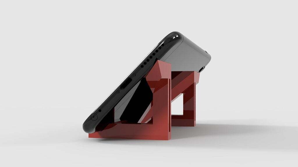 Free STL file Phone Stand for iPhone 6 Plus - Remix Paradox Illusions ...