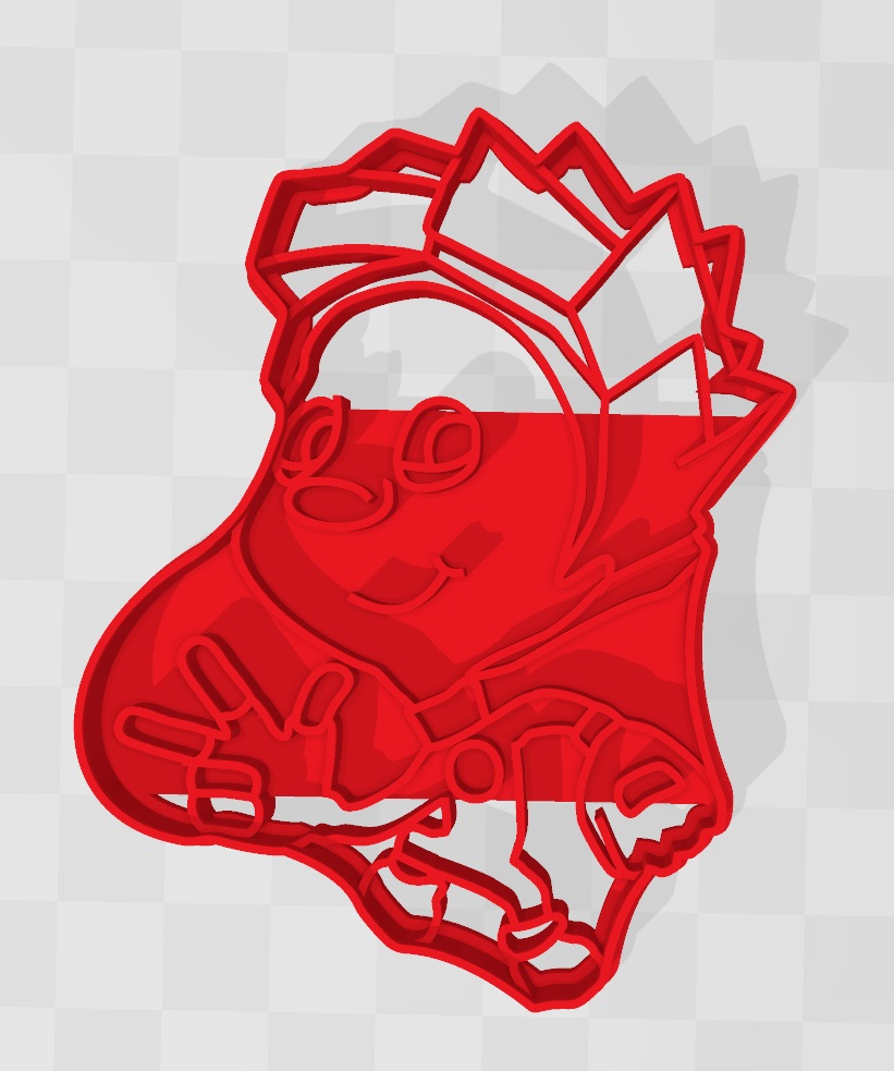 STL file Cookie cutter Fixiki Nolik 🍪 ・3D print design to download・Cults