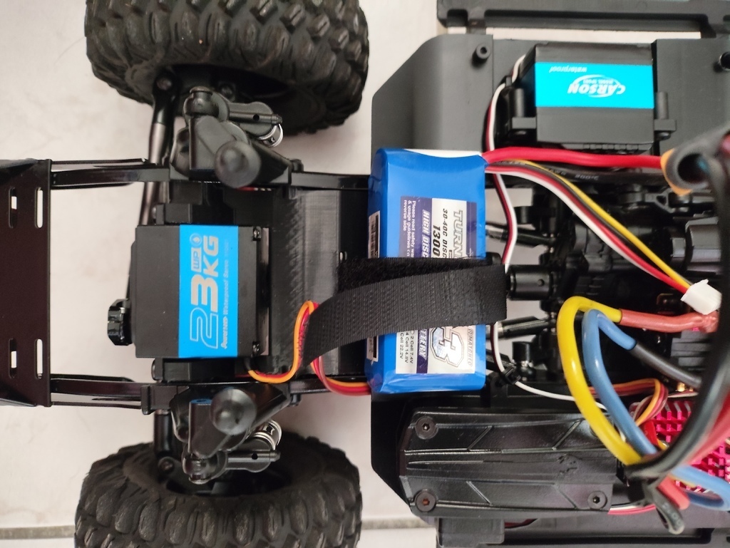 Free 3D file Axial SCX10 II Battery relocator / CG lowering 🔋 ・3D ...