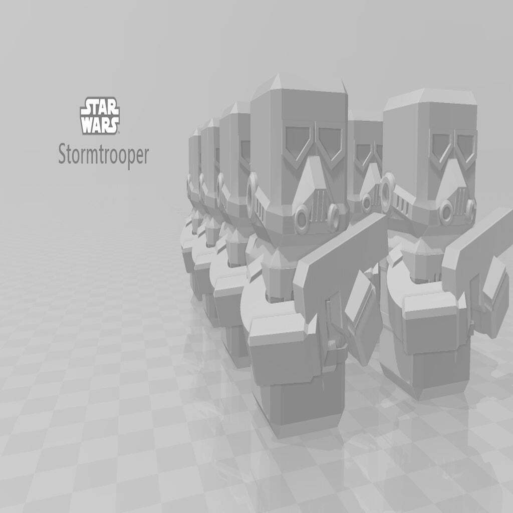 Archivo STL gratis simple Stormtrooper 🫡 ・Modelo para descargar y ...