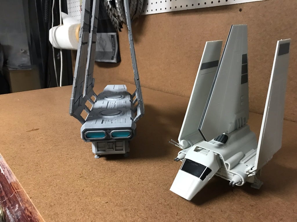 3d Printing Rogue Onezeta Shuttle Star Wars Legion Scale・cults