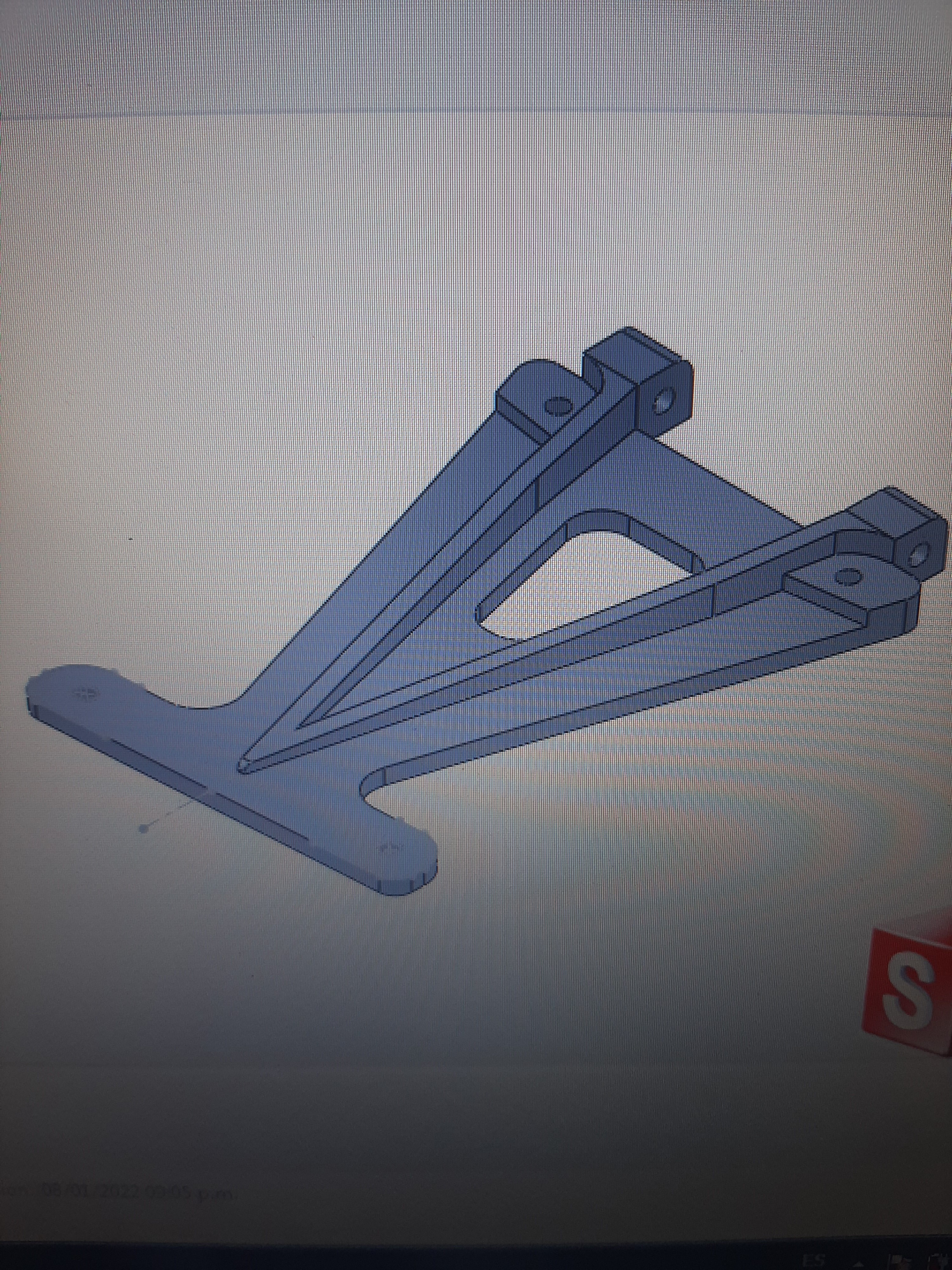 👽 folding license plate holder for sport motorcycles・ STL File for ・Cults