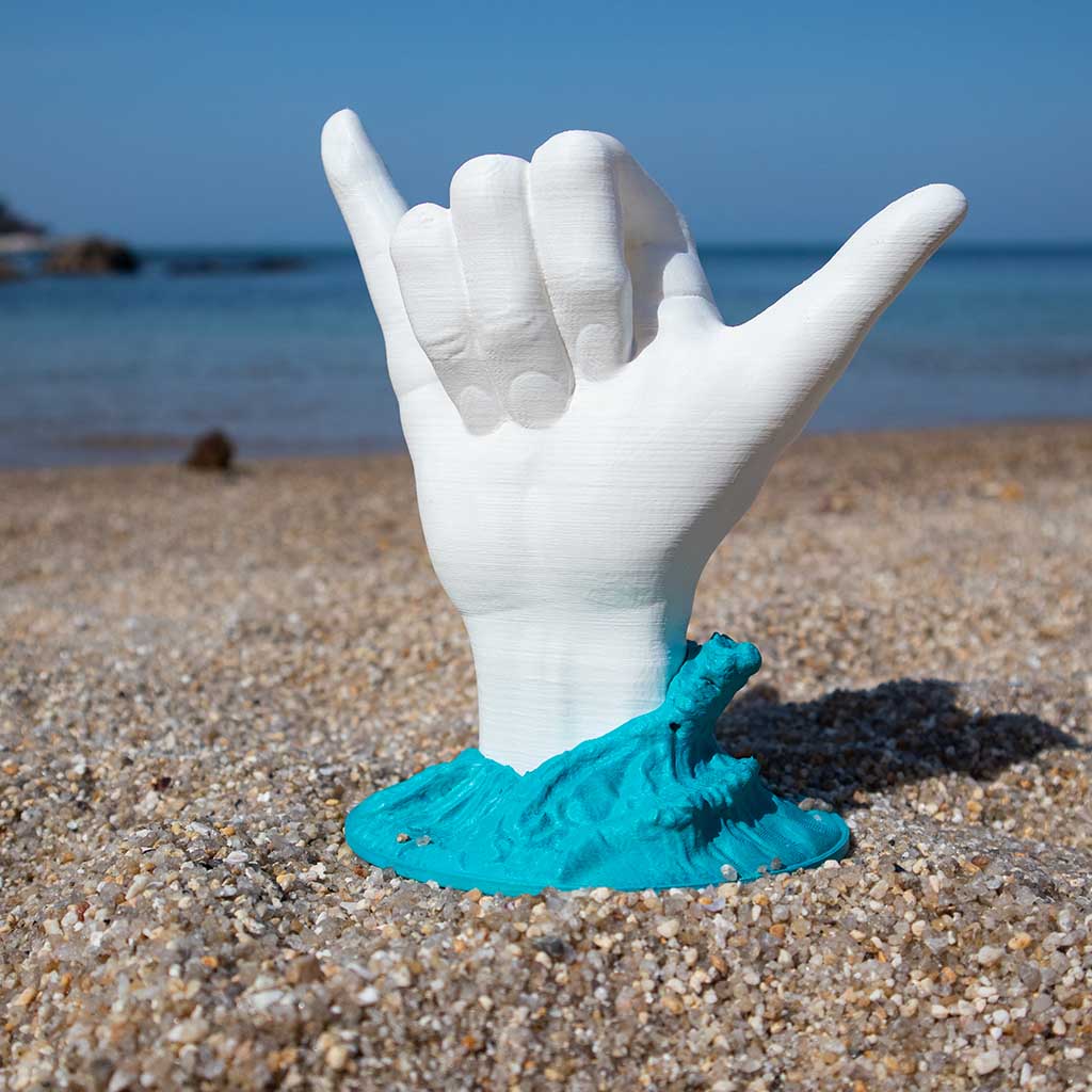 3D file Shaka - surfer hand sign - No supports ・3D printable model to ...