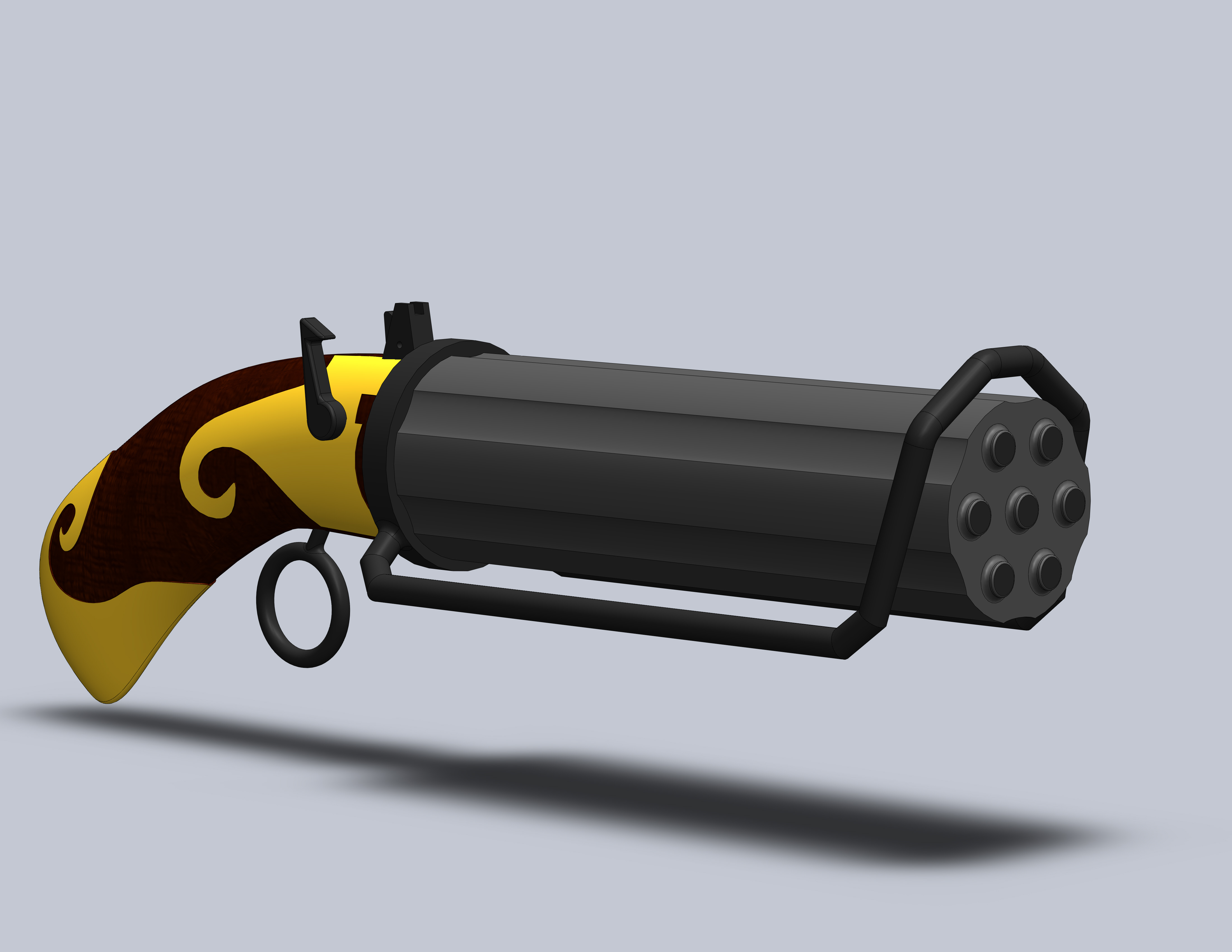 STL file Percival de Rolo GUN ( The Legend of Vox Machina ) 🔫・3D ...