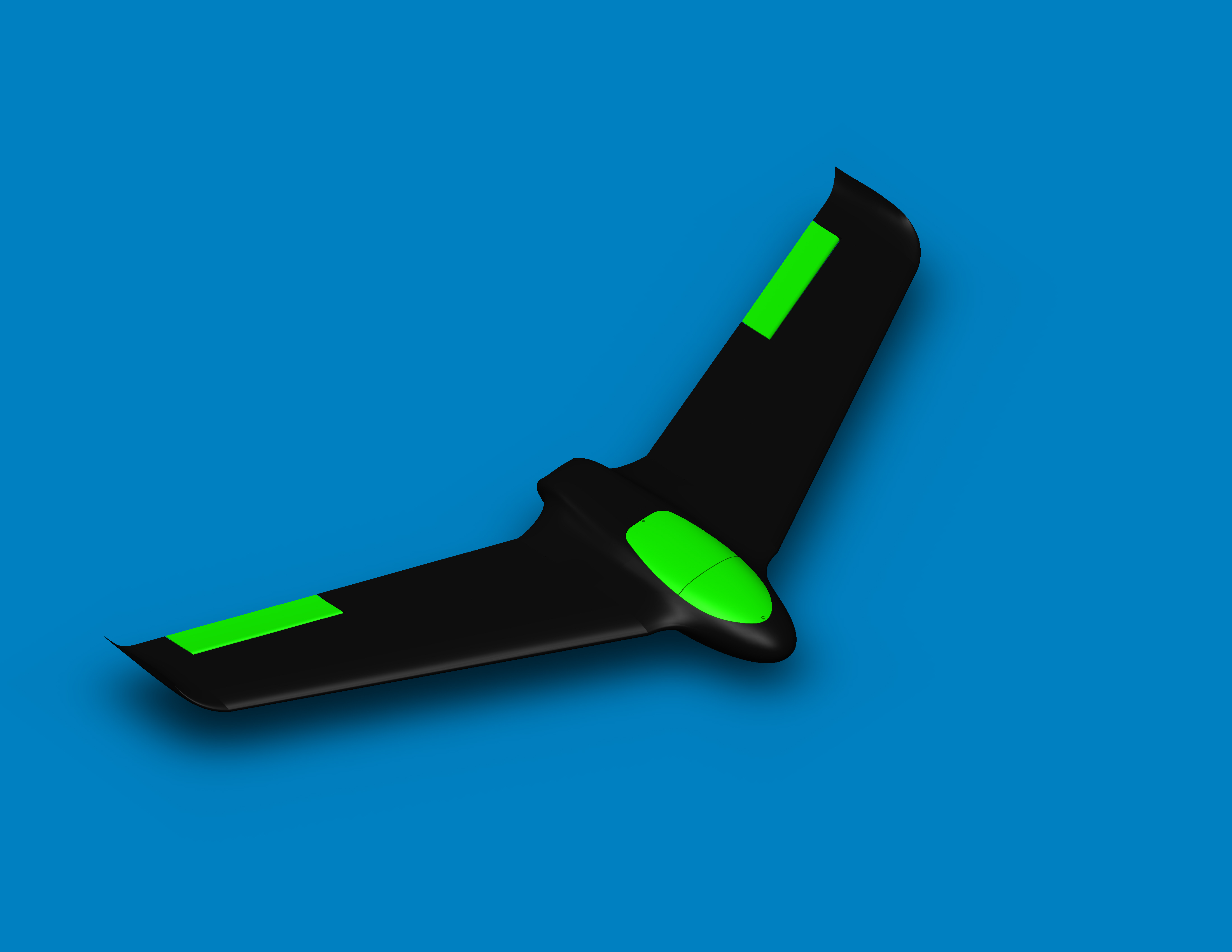 STL file Delta Wing RC 🪶 ・3D printer design to download・Cults