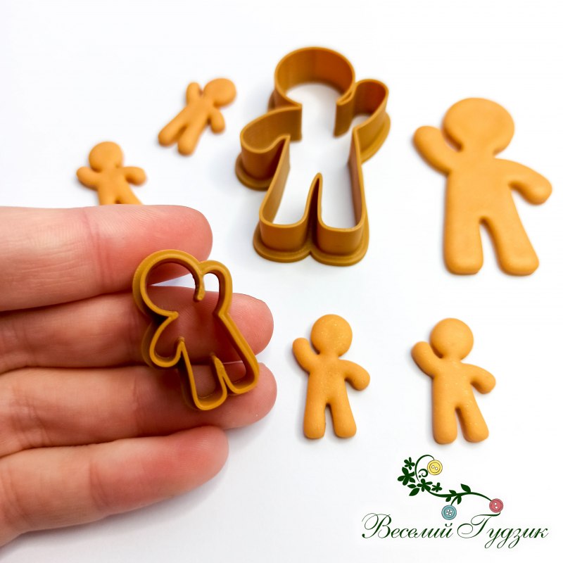 STL file Gingerbread Man 👨 ・3D printable model to download・Cults