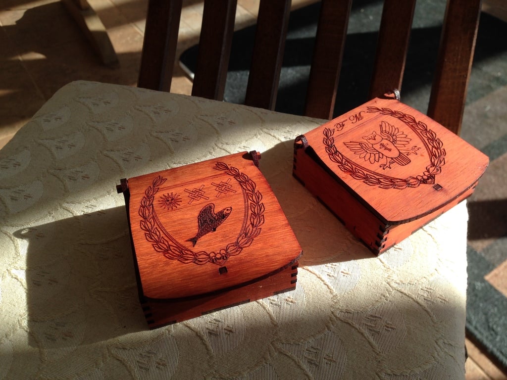 3D printed Basic Jewelry Box・Cults