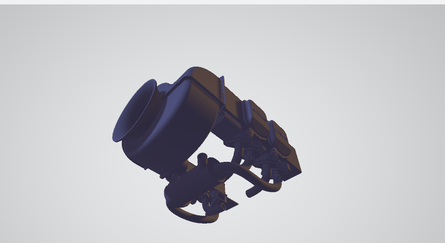 Free STL file Robinson R22 Scale engine for rc model 🚁 (OBJ)・3D printer ...