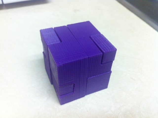 3D print Apparently Impossible Cube・Cults