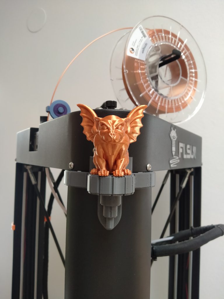 🔧 FLSun SR/QQ-S Corner Gargoyles・Free STL File for ・Cults