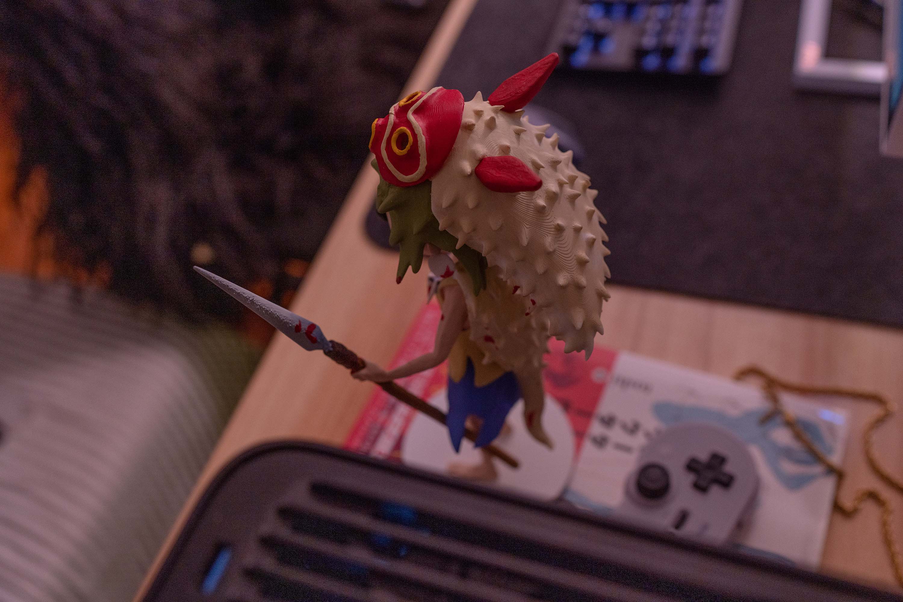 Free STL file princess mononoke chibi 👸・3D print design to download・Cults