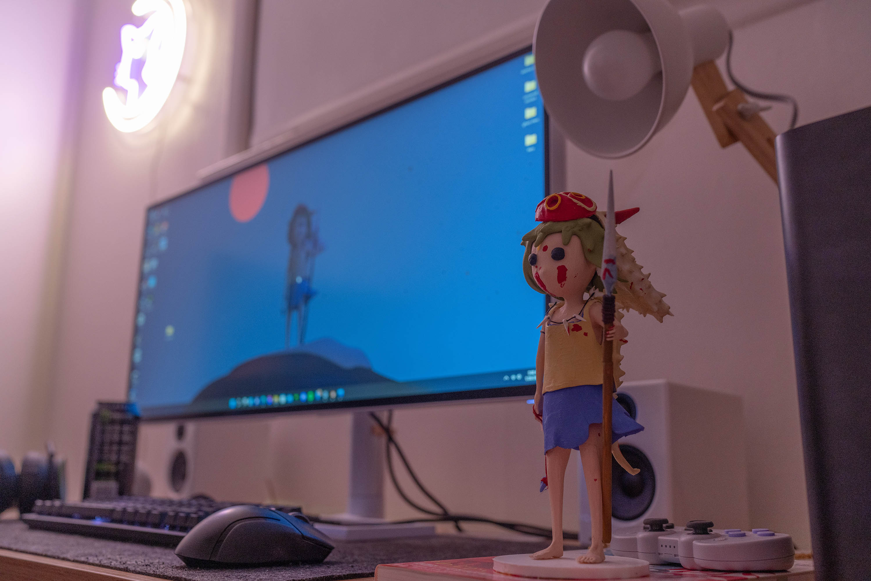 Free STL file princess mononoke chibi 👸・3D print design to download・Cults