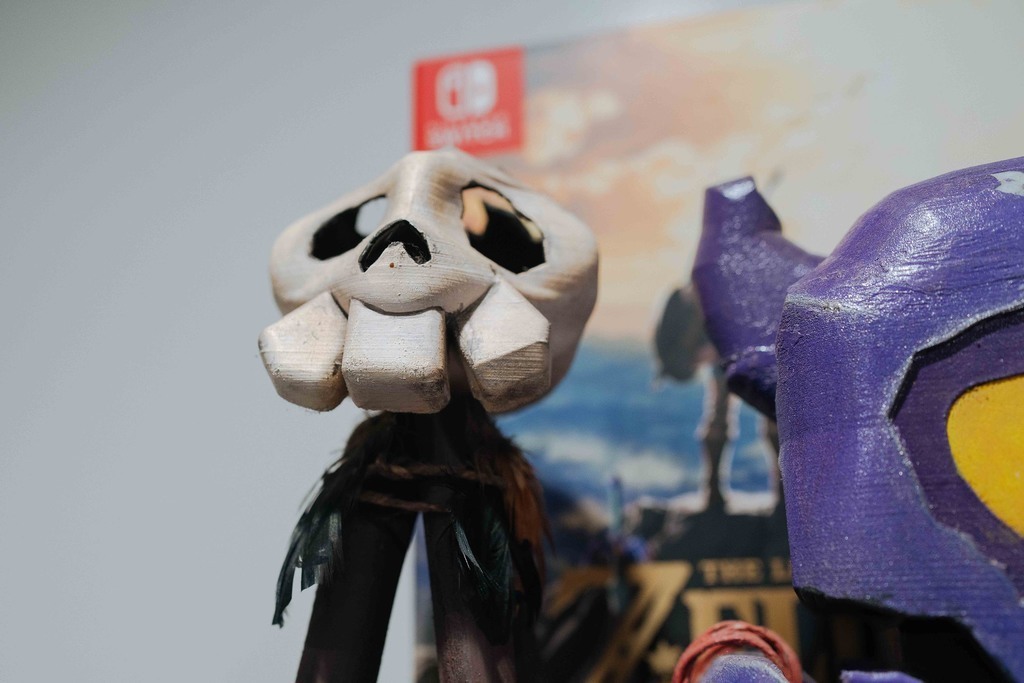 💀 Zelda breath of the wild skull Display・Free STL File for ・Cults