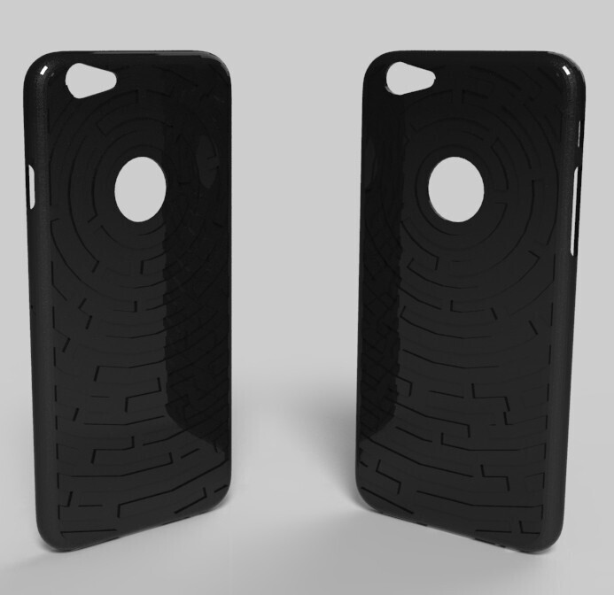 STL file iphone 6 labyrinth shell 📱 ・3D print design to download・Cults
