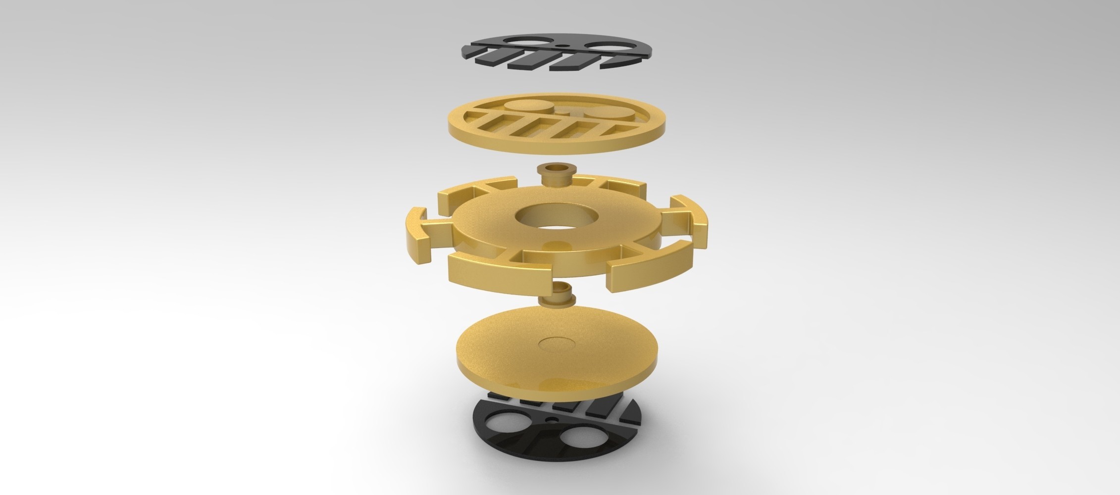 STL file Hand Spinner One Piece ・Template to download and 3D print・Cults