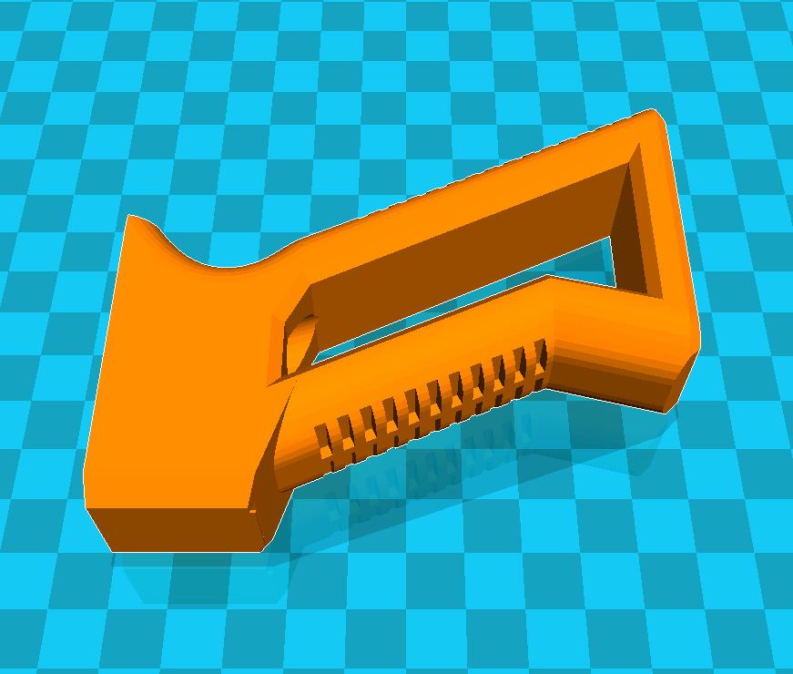 STL file Pistol grip "Assault" 🔫・3D printable model to download・Cults