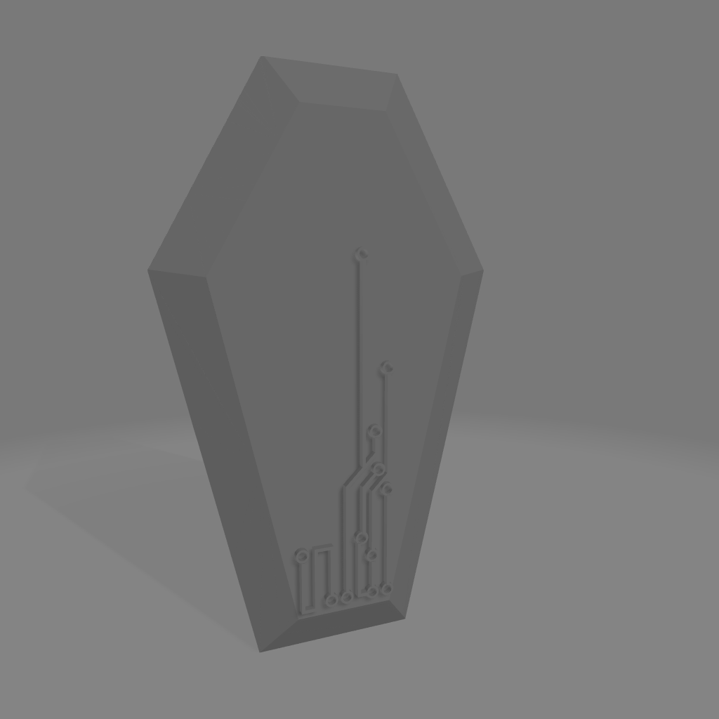 🛰 Space Zombie Tomb Container・ 3D File for ・Cults