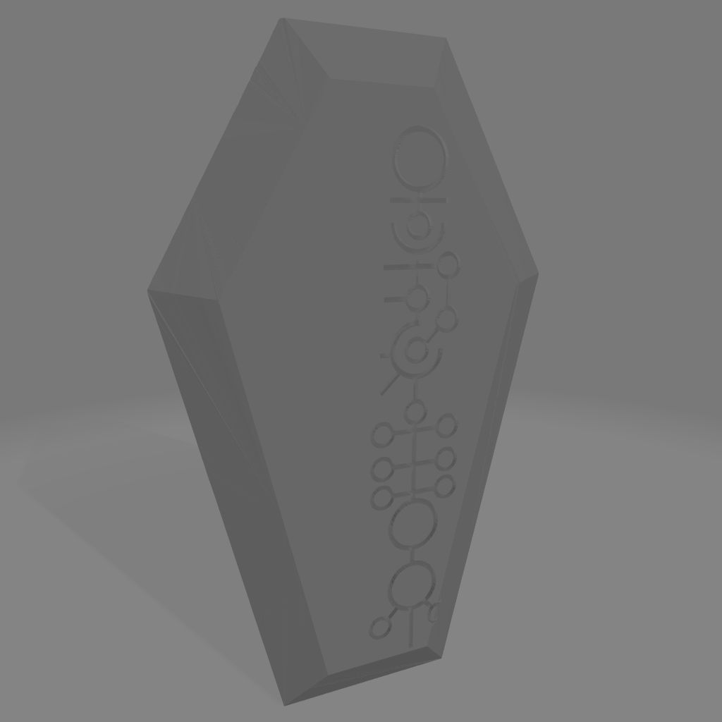 🛰 Space Zombie Tomb Container・ 3D File for ・Cults