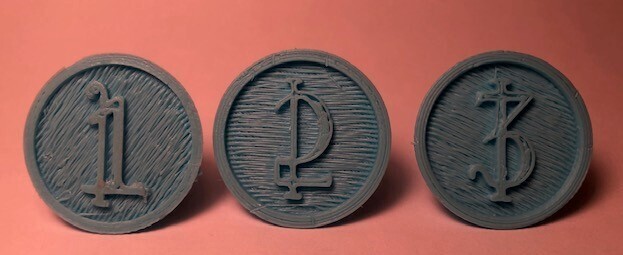 🛰 Space Hulk blip tokens・Free 3D File for ・Cults