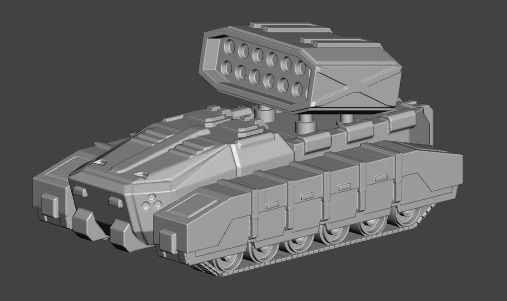 👹 1-100 Combine Missile Launcher Proxy for Ogre・Free 3D File for ・Cults