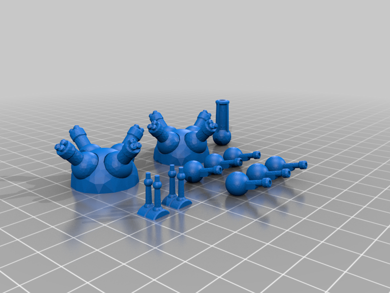 🗺️ Gamma World 1e Warbot・Free 3D File for ・Cults