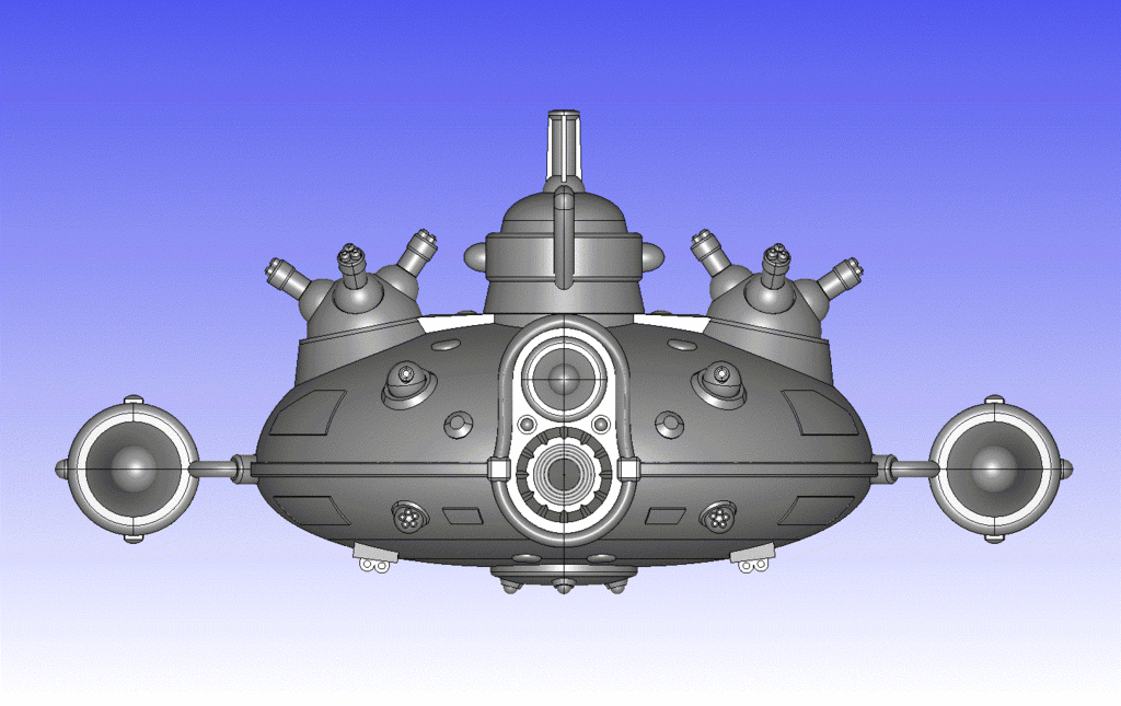 🗺️ Gamma World 1e Warbot・Free 3D File for ・Cults