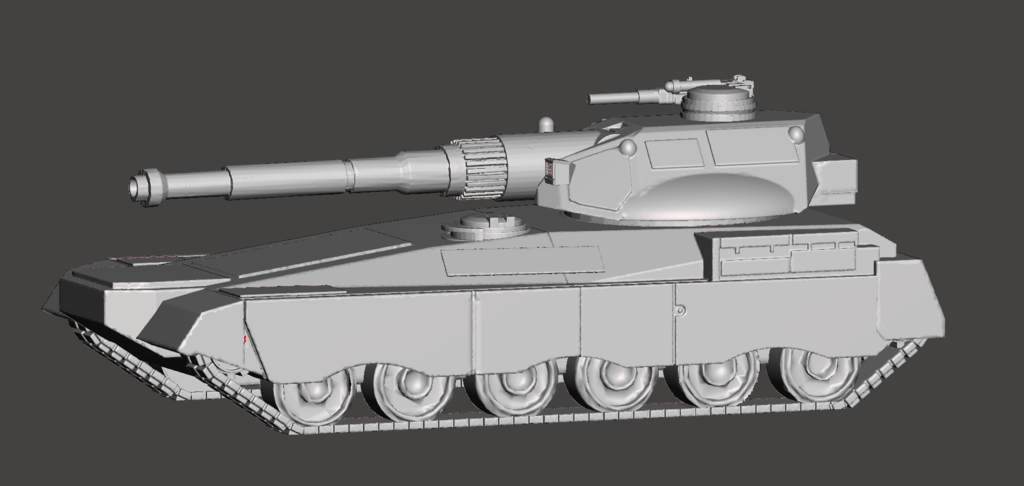 🪖 1-100 Combine Heavy Tank Proxy para Ogre・Archivo 3D Gratis para ・Cults