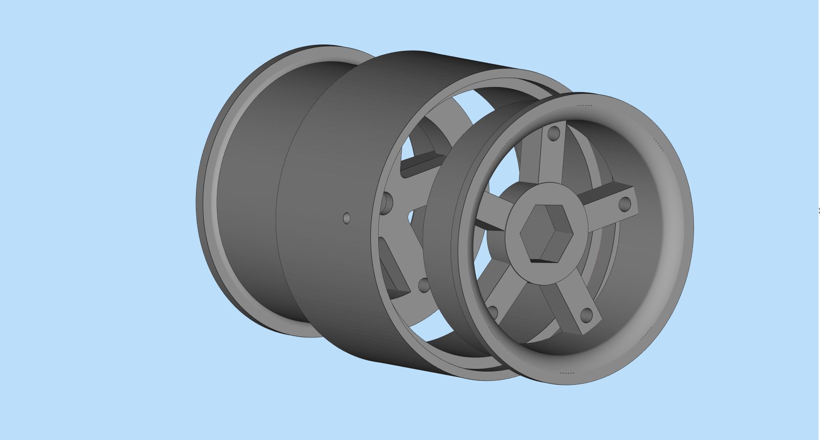 🚗 DONK Lift wheels KIT for RC car 3D print・ 3D File for ・Cults