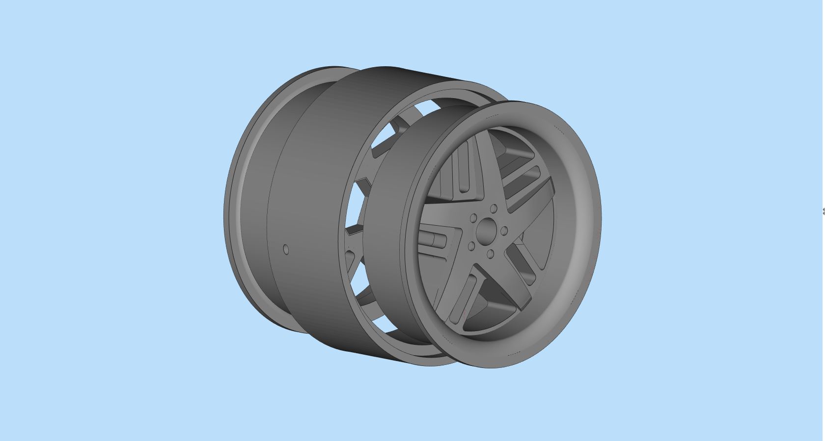 🚗 Lowrider big wheels for RC car Donk Rims Gangster wheels 3D print・ 3D ...