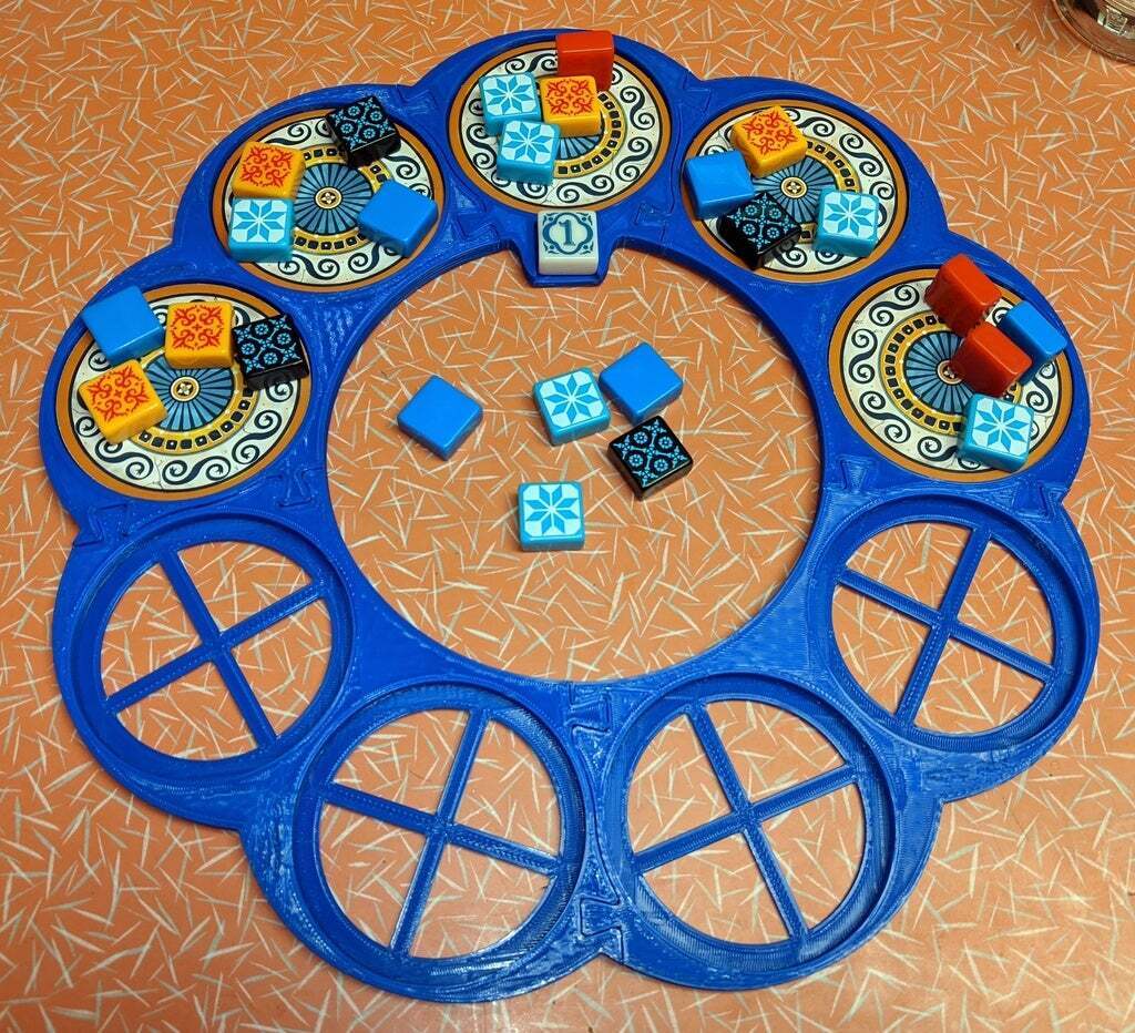 Free STL file Azul Game Board 🎲 (STEP)・3D print design to download・Cults