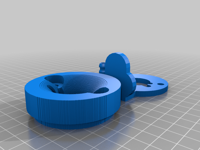 👽 212cc air filter adapter for PCV and air trim valve・Free STL File for ...