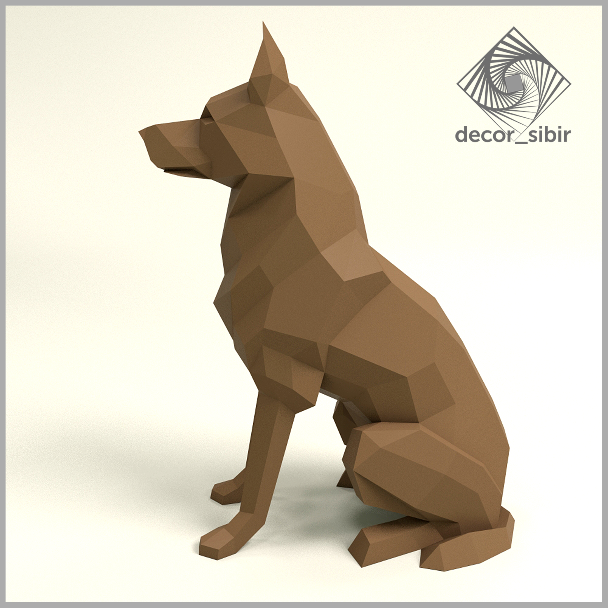 STL file Sheepdog 🗿 ・Model to download and 3D print・Cults