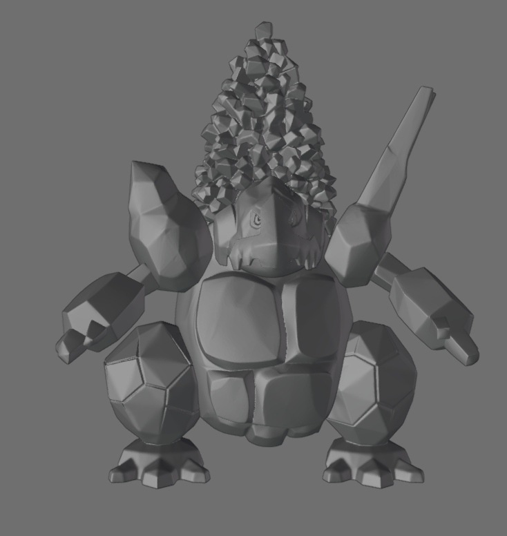 STL file COALOSSAL - FAN ART - POKEMON FIGURINE - 3D PRINT MODEL 🎨 ...