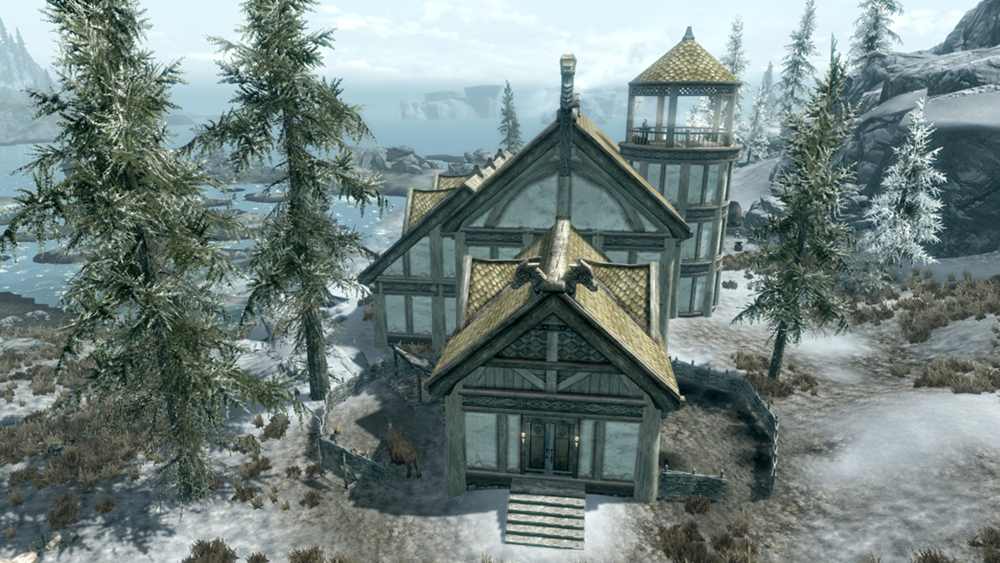 🏠 Skyrim House - Heljarchen Hall (Inspiration)・Free STL File for ・Cults