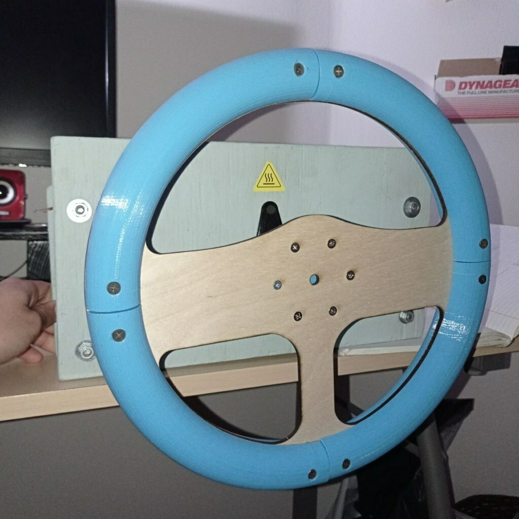 🛞 Racing Sim Steering Wheel・Free STL File for ・Cults