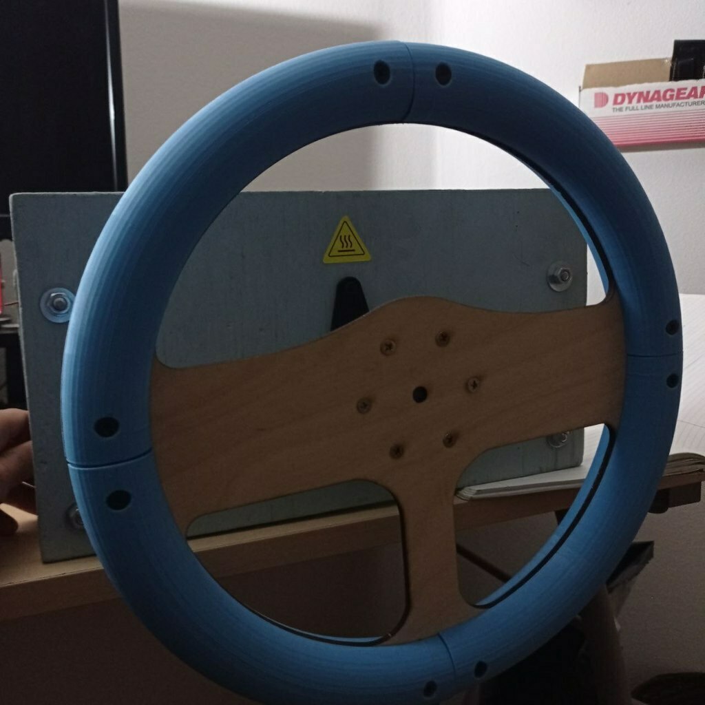 🛞 Racing Sim Steering Wheel・Free STL File for ・Cults