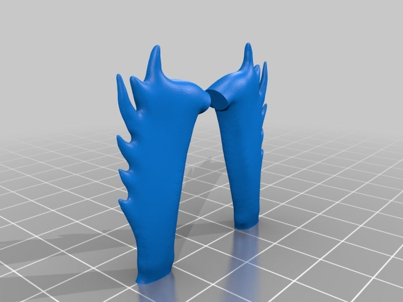 🧚 Hellboy Toothfairy (wings remix)・Free STL File for ・Cults