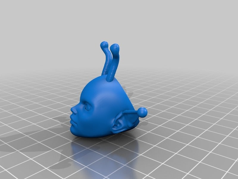 🎲 Elf-Girl and Fae-Girl heads・Free STL File for ・Cults