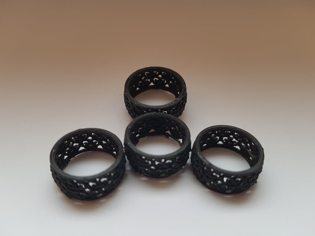 3D print Pattern Ring #5・Cults