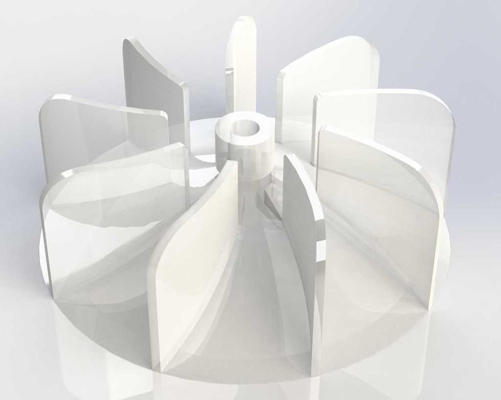 💇 Hair Dryer Fan Blade・Free STL File for ・Cults