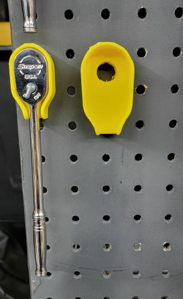 🔧 Snap-on F80 3/8 dr ratchet pegboard mount・Free 3D File for ・Cults