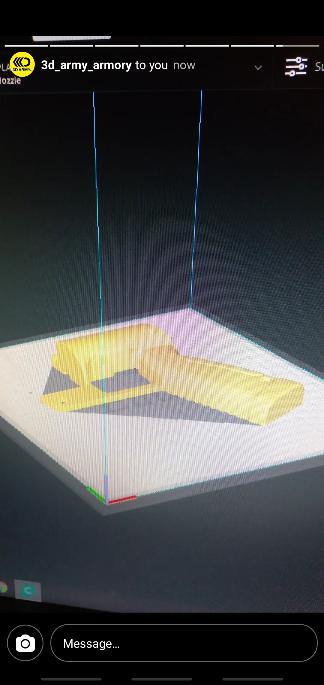 3D printed GRENADE LAUNCHER ONE • made with Qidi X-max & Anycubic mono ...