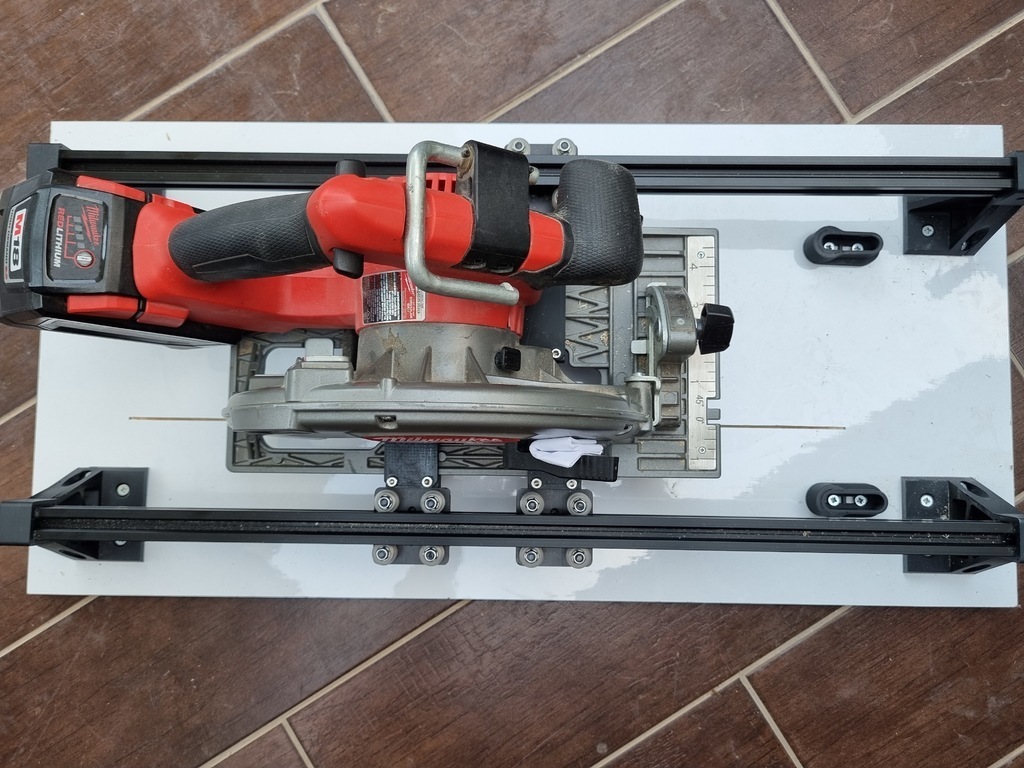 🪚 milwaukee M18 7 1/4" circular saw sliding jig (2731-20)・Free 3D File ...