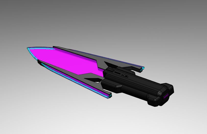 STL 文件 Suppression Blade Valorant 🎮 ・可下载 3D 打印模型・Cults