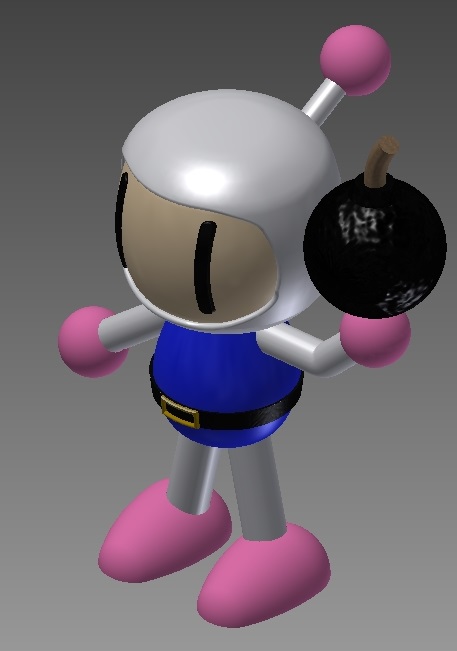 STL file Super Bomberman 🎲 ・3D printable model to download・Cults