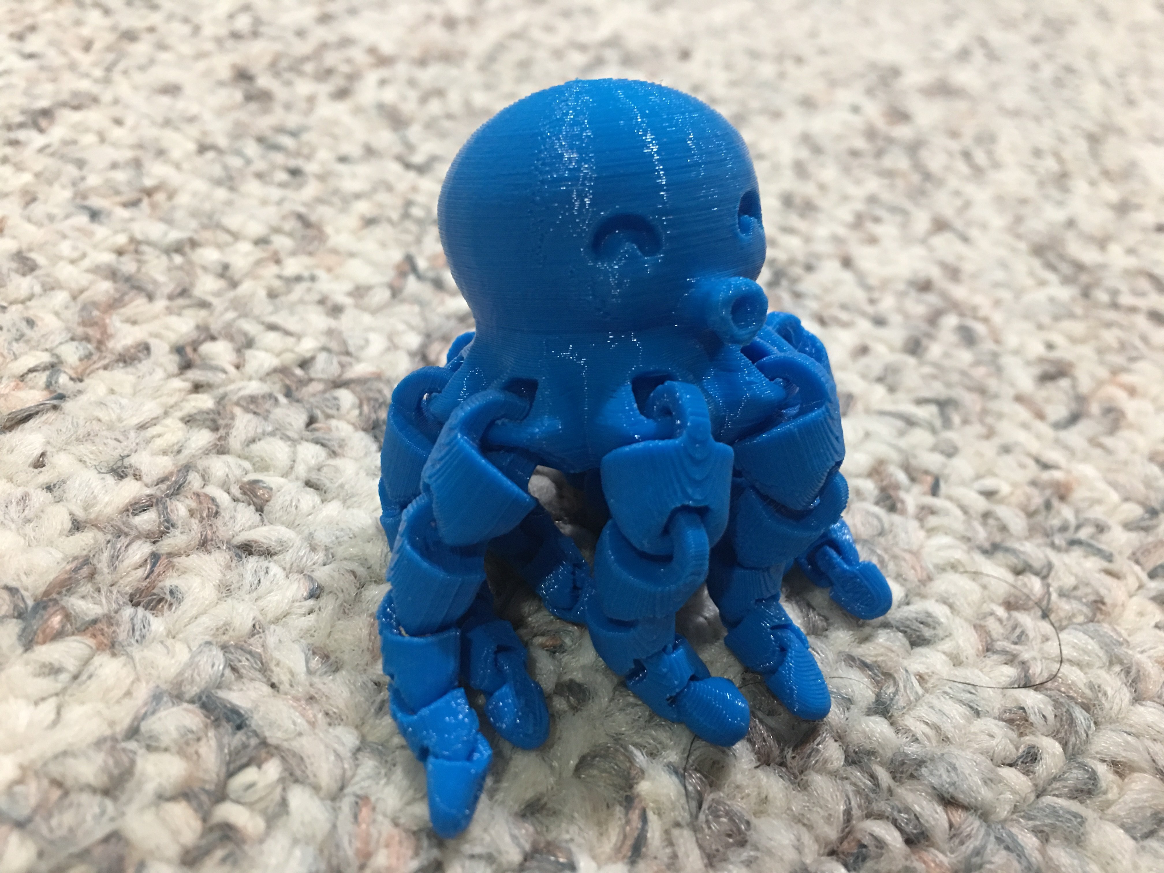 3D printable Cute Mini Octopus・Cults
