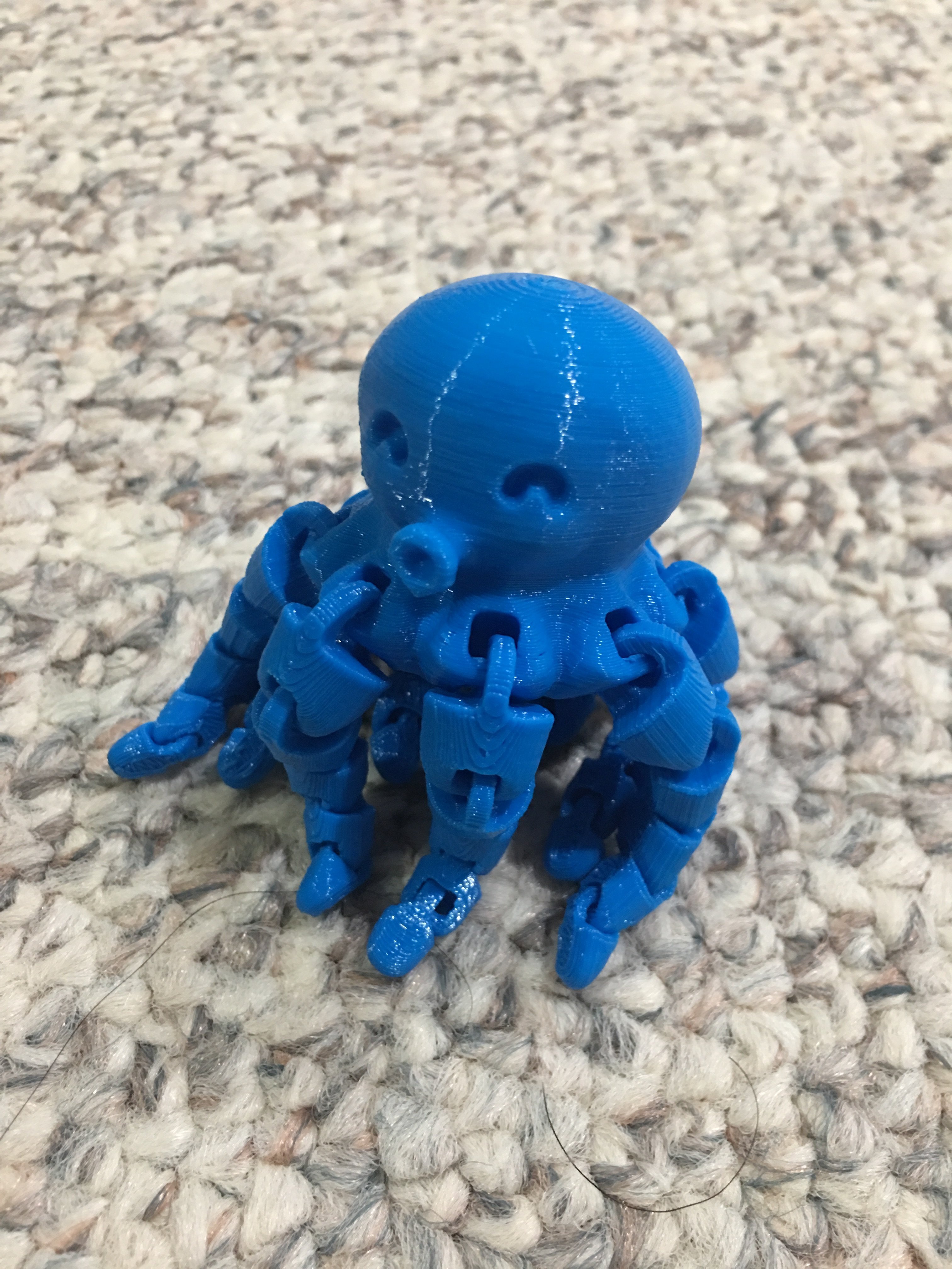 3D printable Cute Mini Octopus・Cults