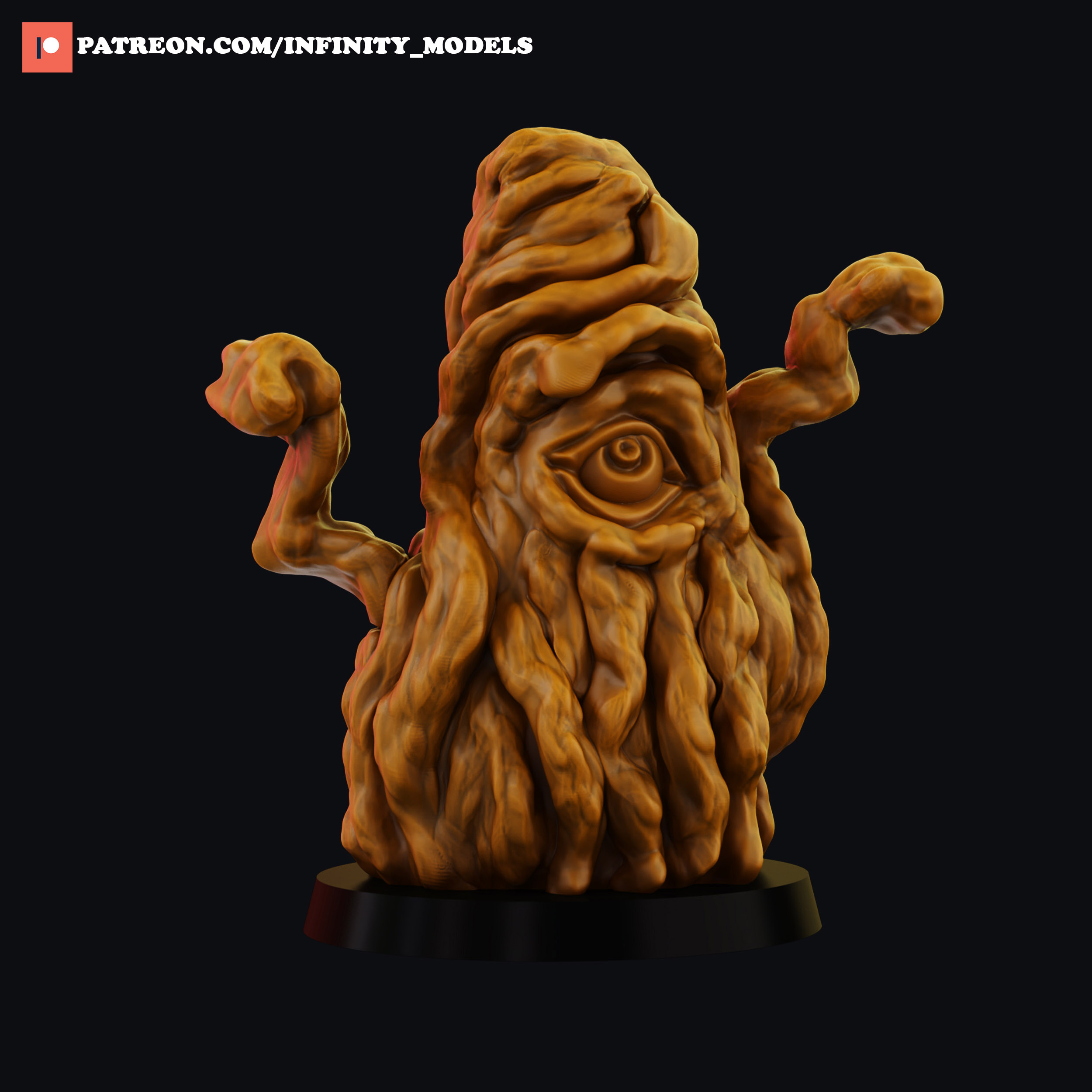 🎲 Yochlol - Tabletop Miniature 40 mm・Free STL File for ・Cults