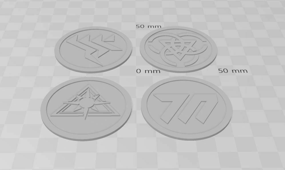 🗝️ blue archive logo keyring & badge・Free 3D File for ・Cults